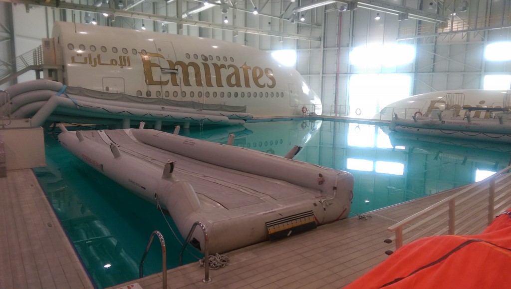 Emirates A380 mock-up - InsideFlyer NO
