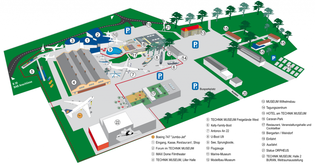Reisebrev: Auto & Technik museum Speyer – med Boeing 747, Romfergen ...