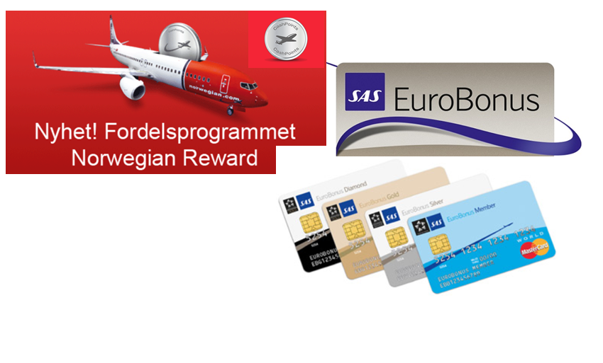 EuroBonus, møt nye Norwegian Rewards - en sammenligning. - InsideFlyer NO