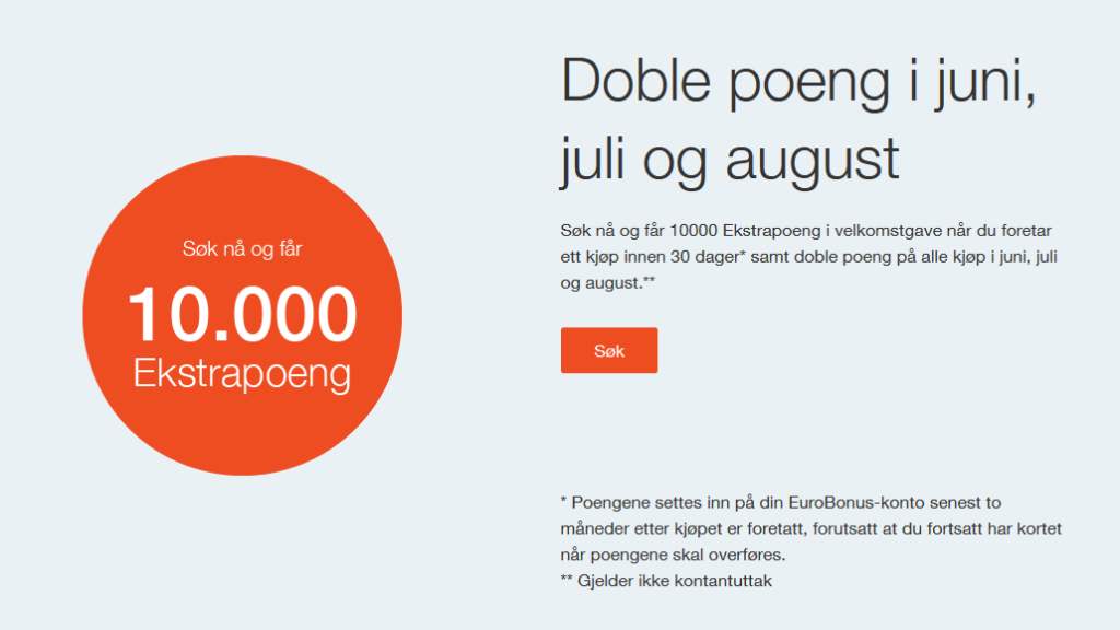 Årets største kredittkortnyheit: SAS Eurobonus Mastercard Premium ...